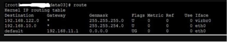 How to set default gateway in Linux. – Readmeout Oracle DBA Blog