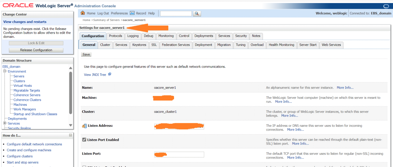 Increase OACORE JAVA Heap Memory Size in r12